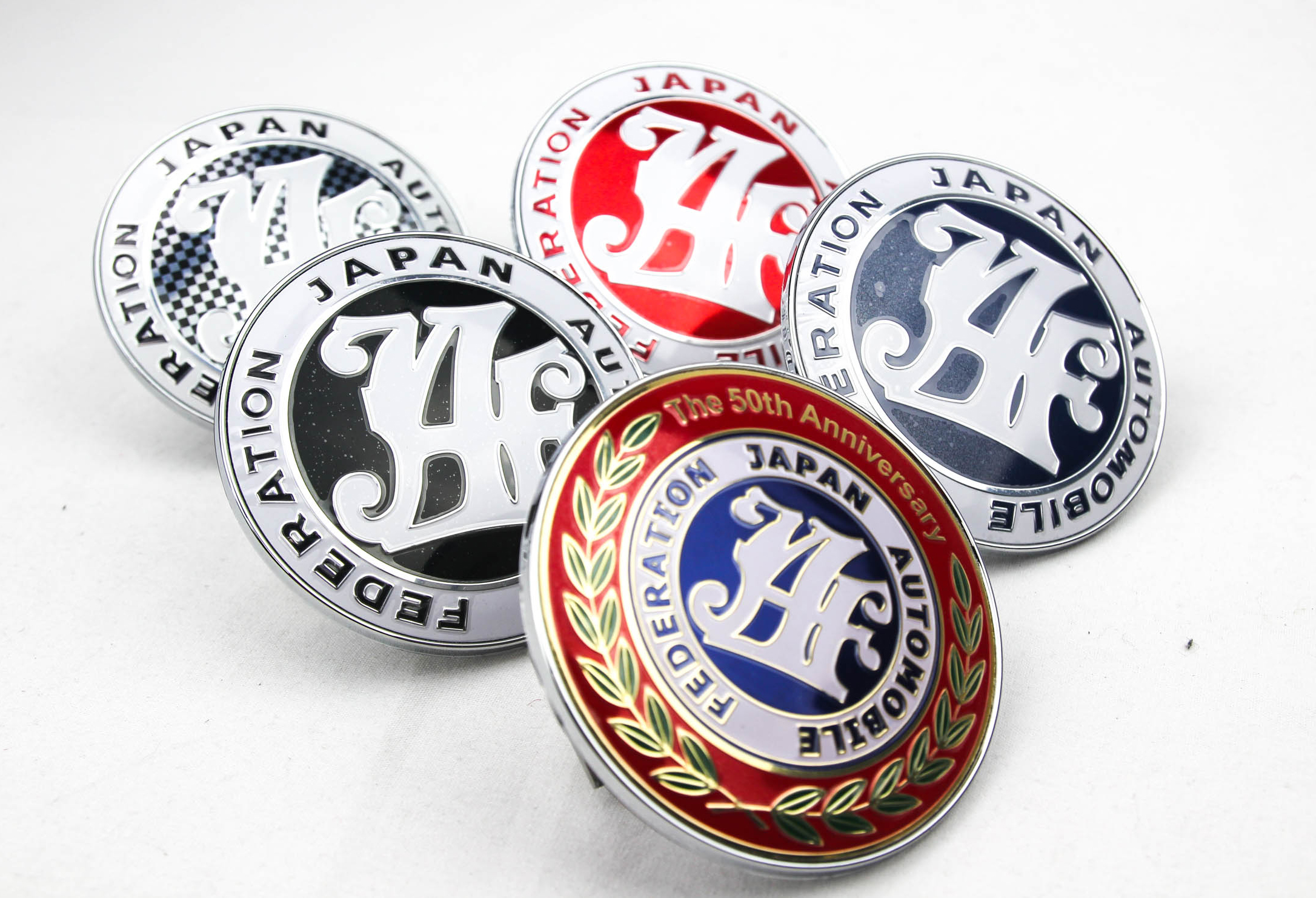 JAF Oldschool Badge BRUSHED