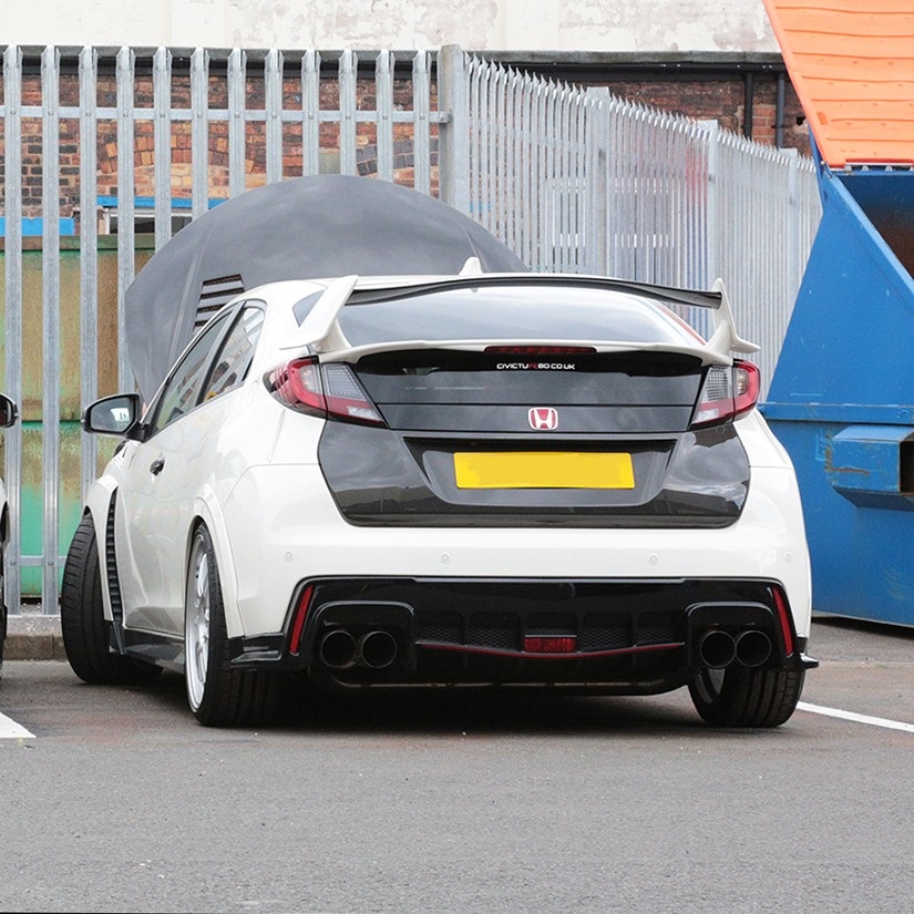 Honda Civic FK2 TypeR CARBON Heckdeckel Abdeckung