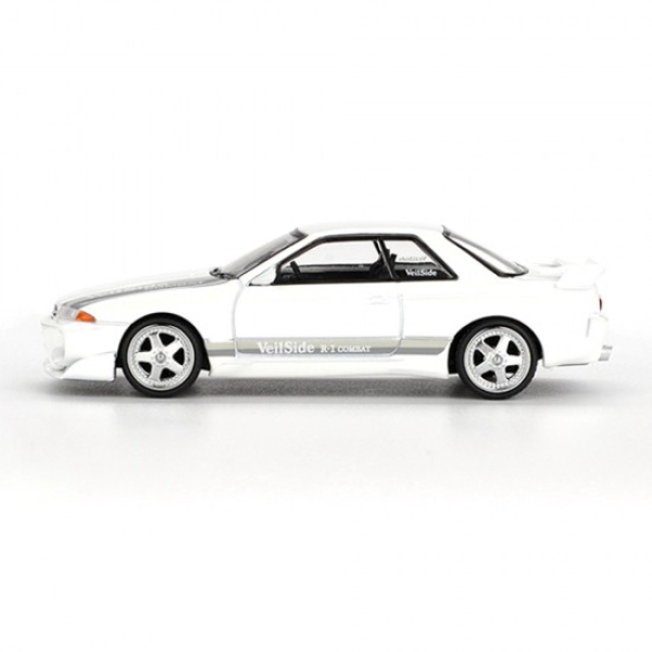 1/64 Nissan Skyline GT-R R32 VeilSide Combat C-I White - Mini GT